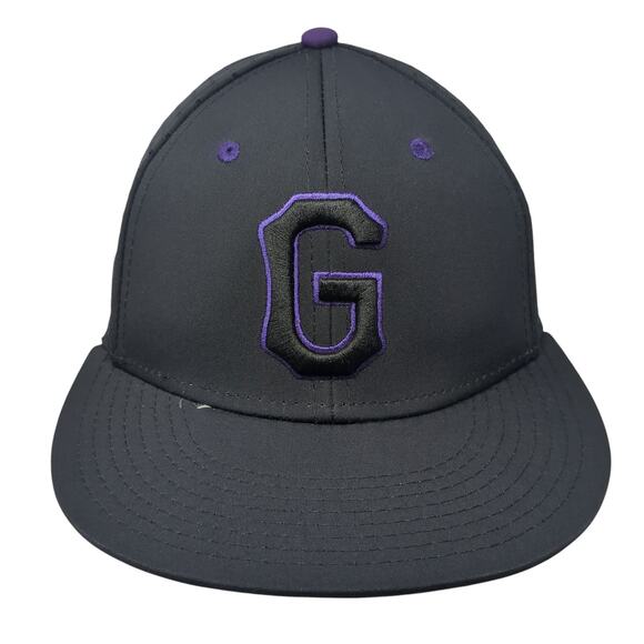 The Game | Accessories | Letter G Fitted Hat Black Small Embroidered ...